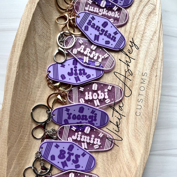 Bts Keychain - Etsy