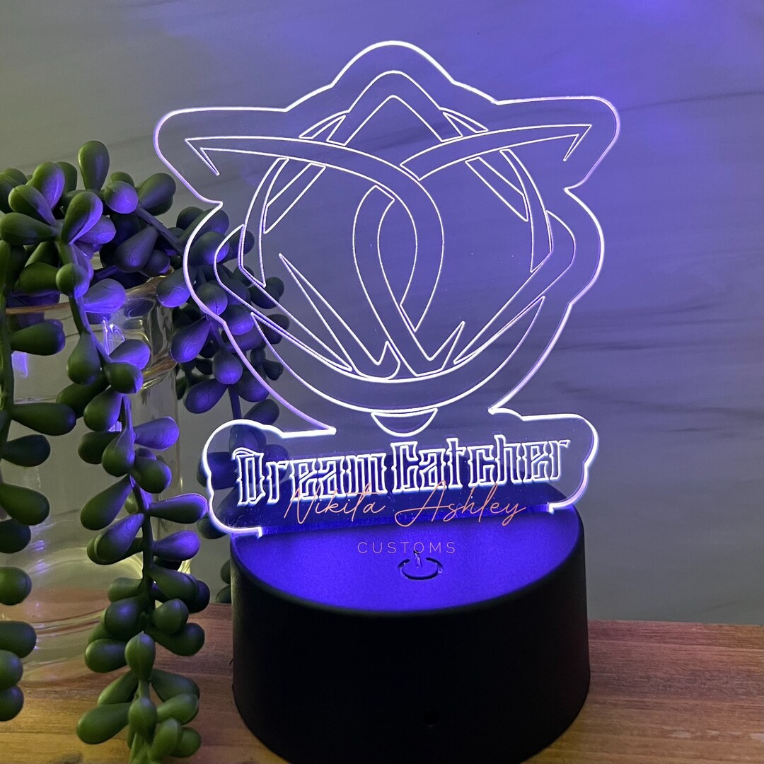 Dreamcatcher RGB Desk Lamp: Kpop Merch - Etsy