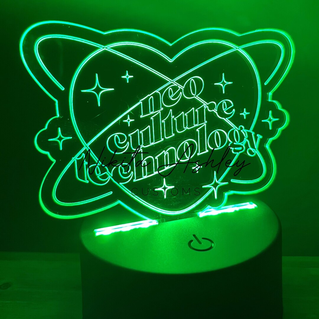 NCT Desk Lamp, KPOP Merch - Etsy