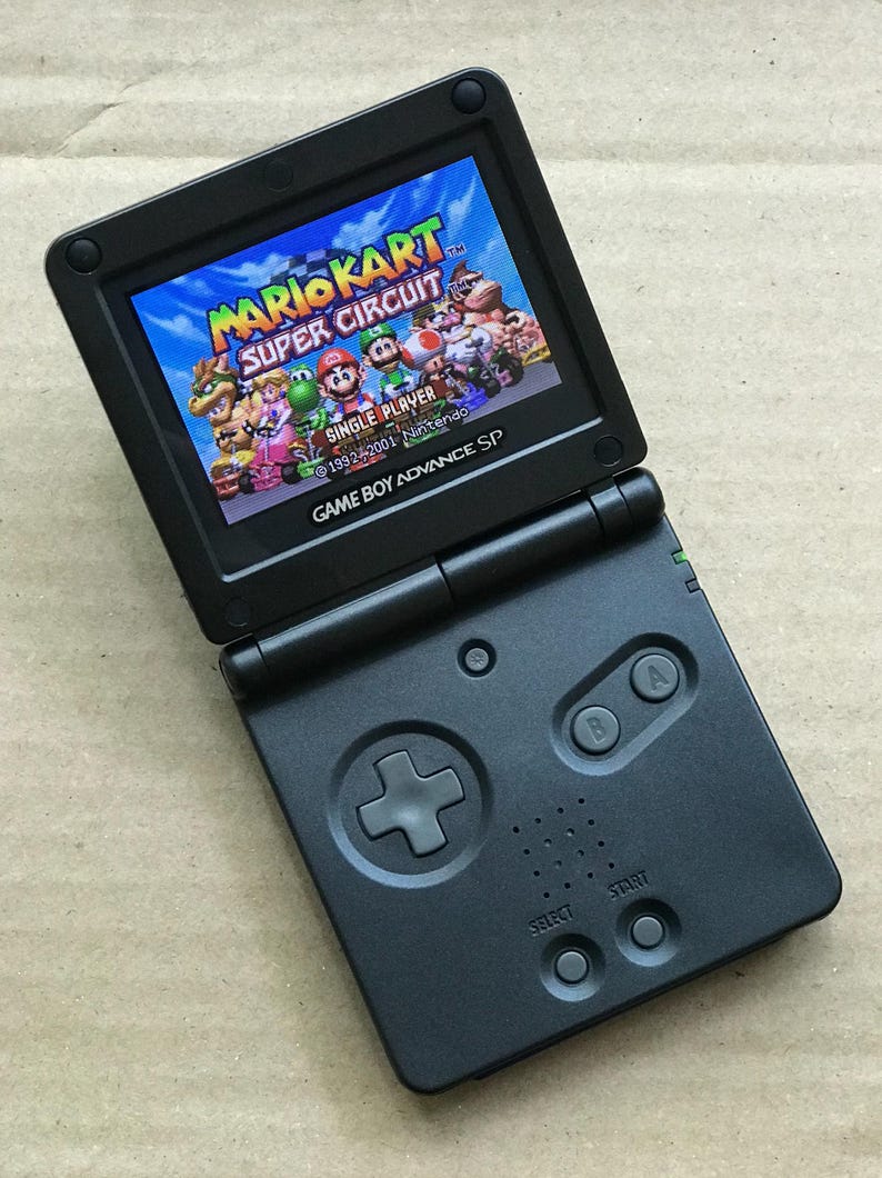 Nintendo Game Boy Advance GBA SP System Console AGS 101 Brighter New ...