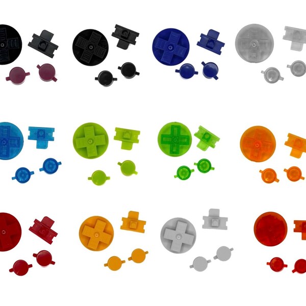 Gameboy Dmg Buttons - Etsy