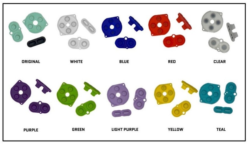 Nintendo Game Boy Color GBC System Backlight Backlit Brighter | Etsy