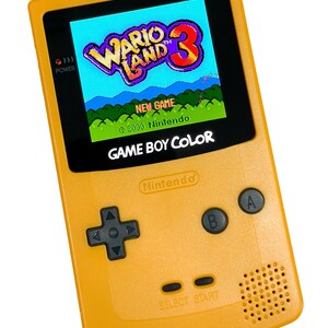 Nintendo Game Boy Color Yellow System Gbc AMOLED OLED Q5 Xl Touchscreen ...
