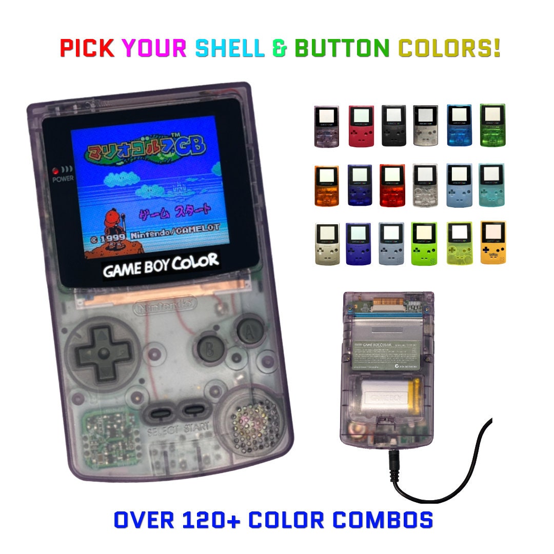 Nintendo Game Boy Color System Gbc AMOLED OLED Q5 Xl Touchscreen LCD ...