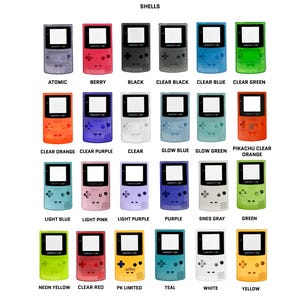 Nintendo Game Boy Color System Gbc AMOLED OLED Q5 Xl Touchscreen LCD ...