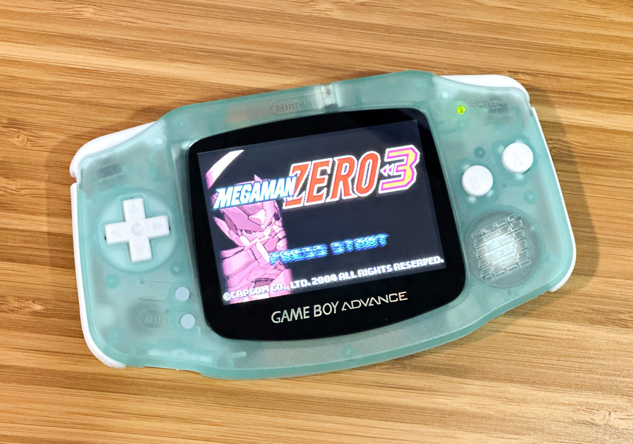 Nintendo Game Boy Advance GBA CUSTOM System V5 IPS Brighter Backlit Mod ...