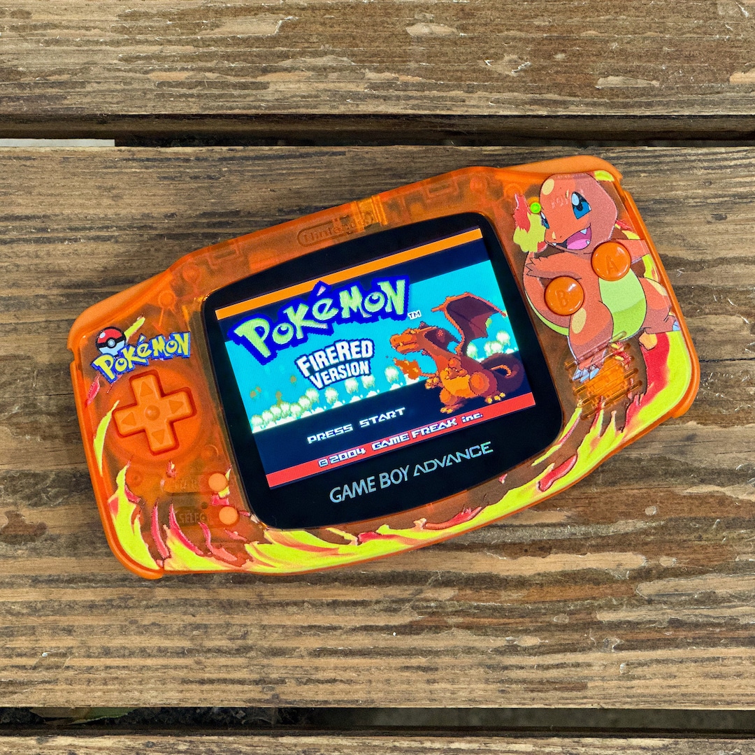 Nintendo Game Boy Advance GBA Premium Uv-printed System M2 3.0 IPS LCD ...