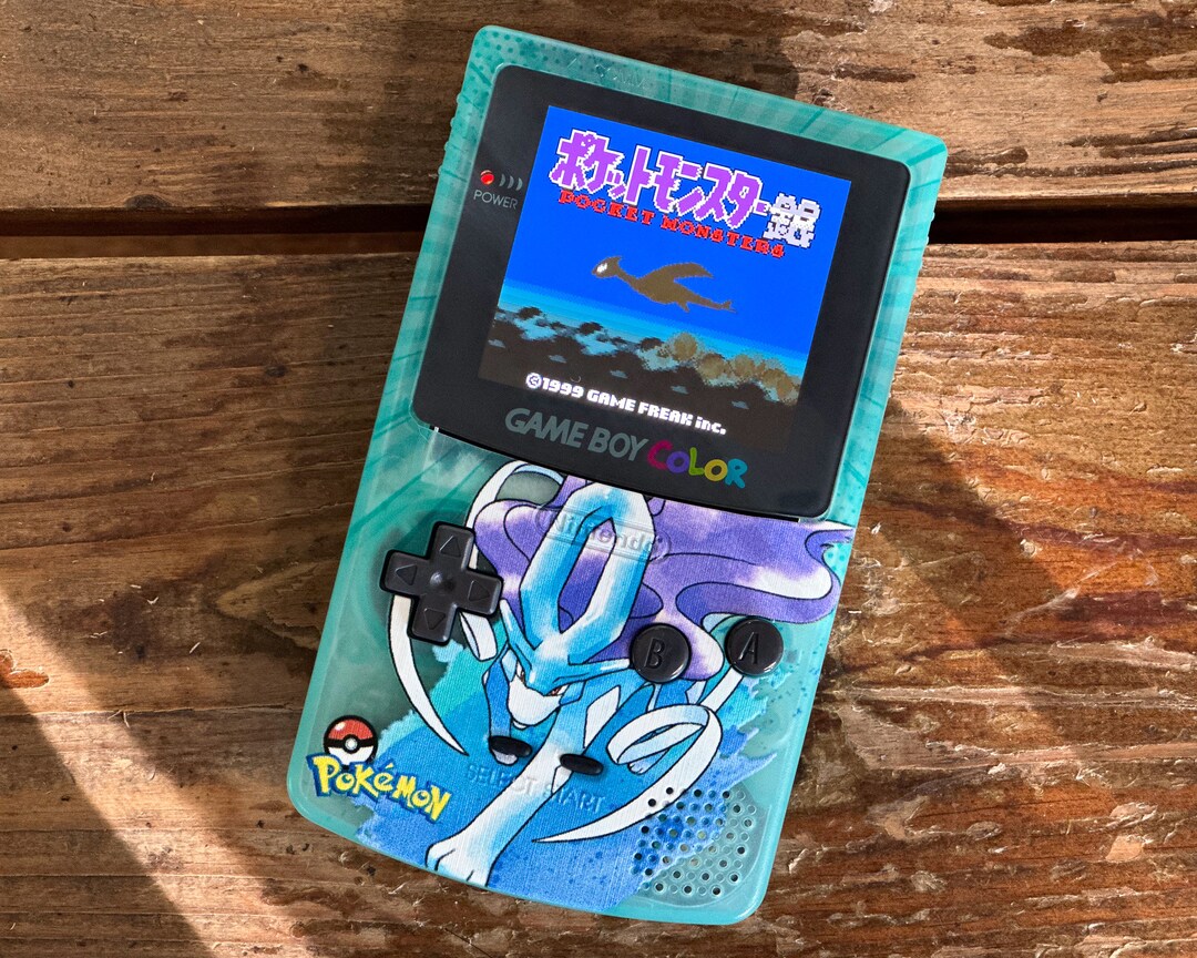 Nintendo Game Boy Color GBC Q5 XL Backlit IPS Lcd Pokemon Suicune ...