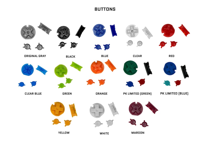 Nintendo Game Boy Color Snes Gray System Gbc AMOLED OLED Q5 Xl ...