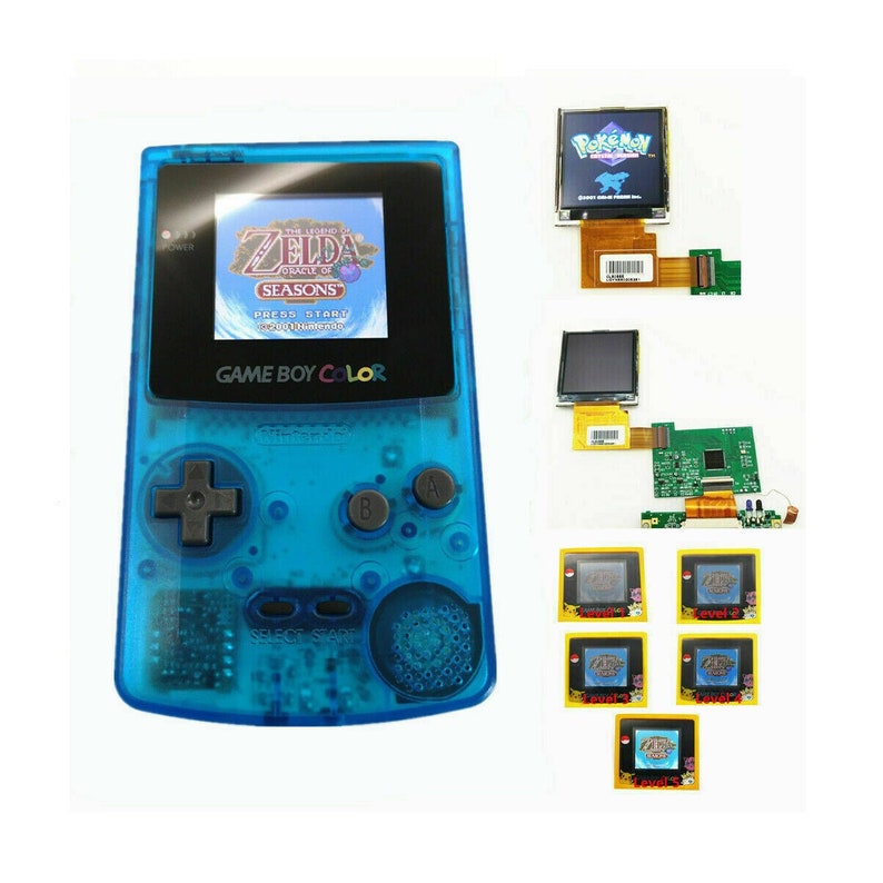 Nintendo Game Boy Color GBC System Backlight Backlit Brighter | Etsy