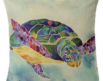 Turtle pillow | Etsy