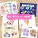 Toddler Busy Book Printable, Toddler Learning Binder, Preschool ...
