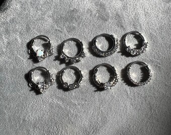 Diamond Septum Ring - Etsy