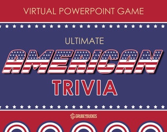 Virtual Pub Trivia Game Powerpoint Screenshare Game Zoom - Etsy