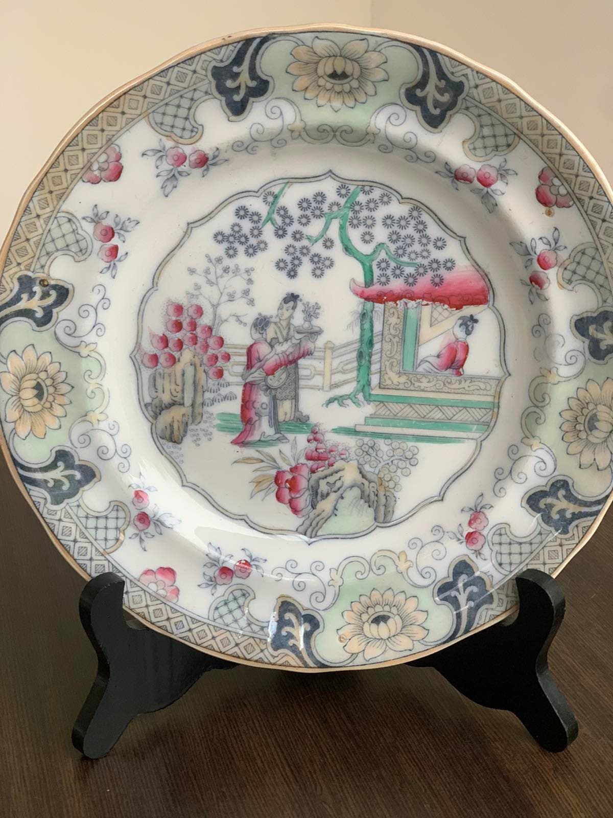 9 Antique Canton by P. Regout Plates, Maastricht, Holland - Etsy