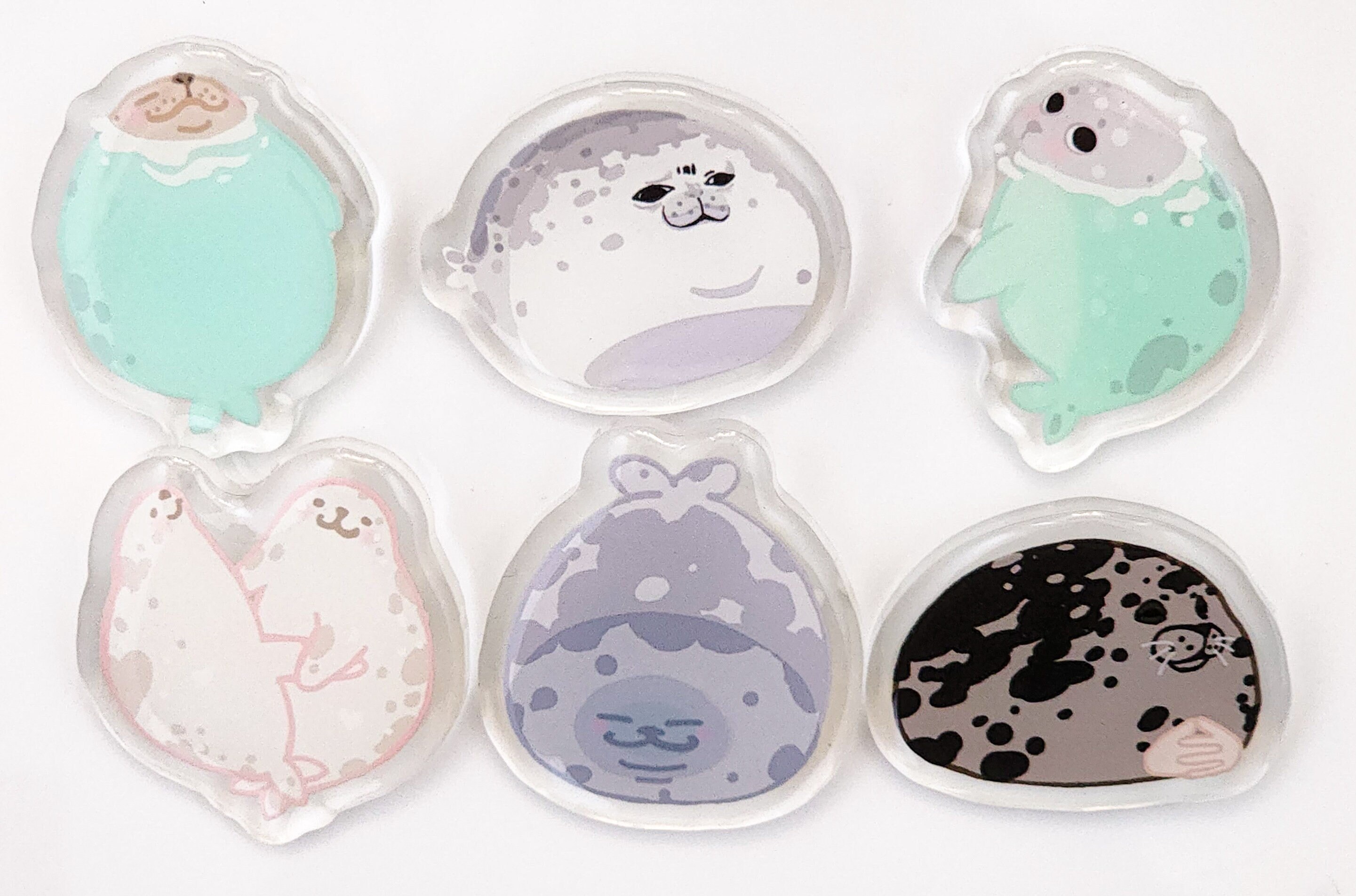 Mini Seal Pins - Etsy