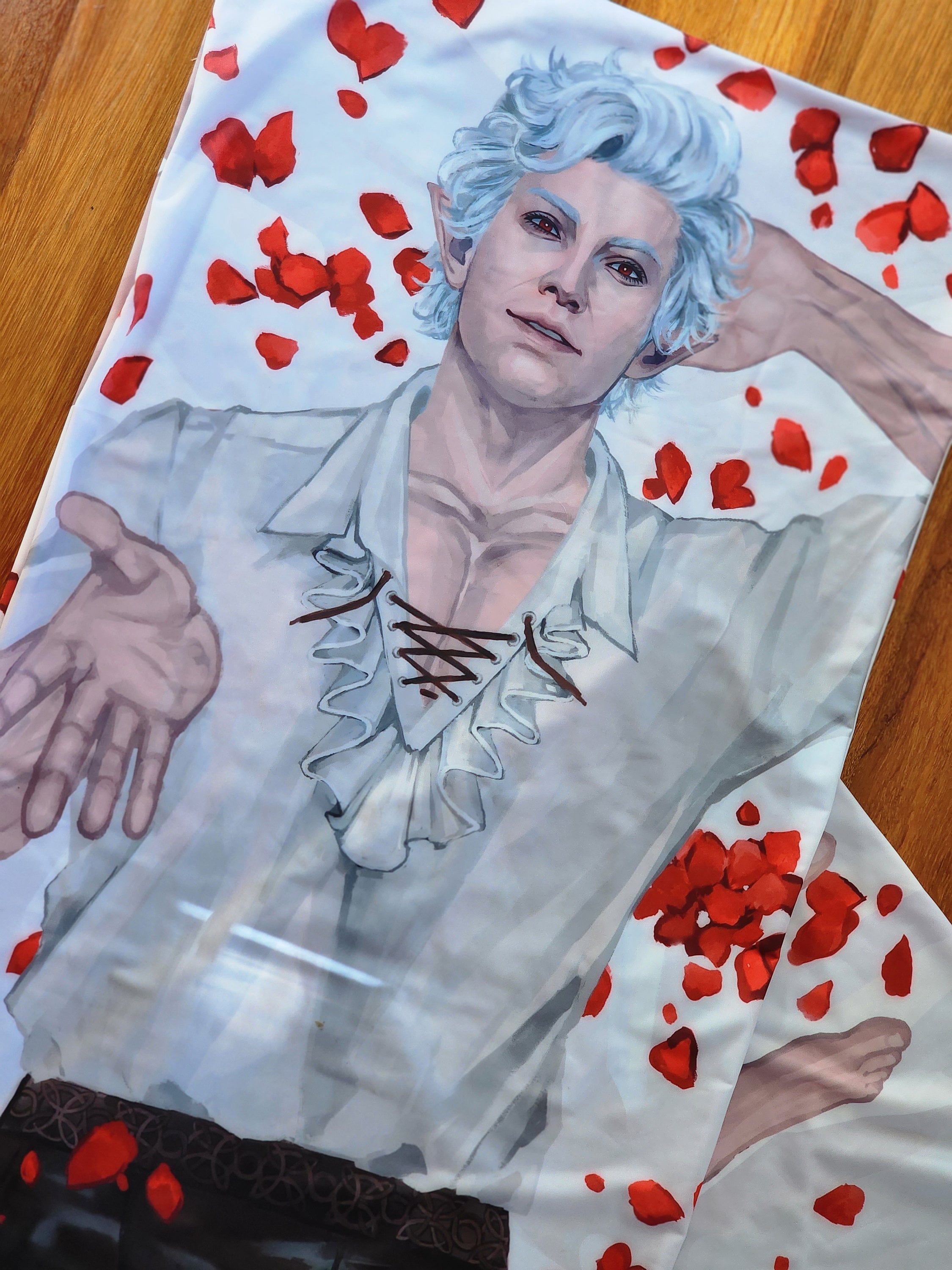 Baldurs Gate3 Astarion Body Pillow Double Design - Etsy UK
