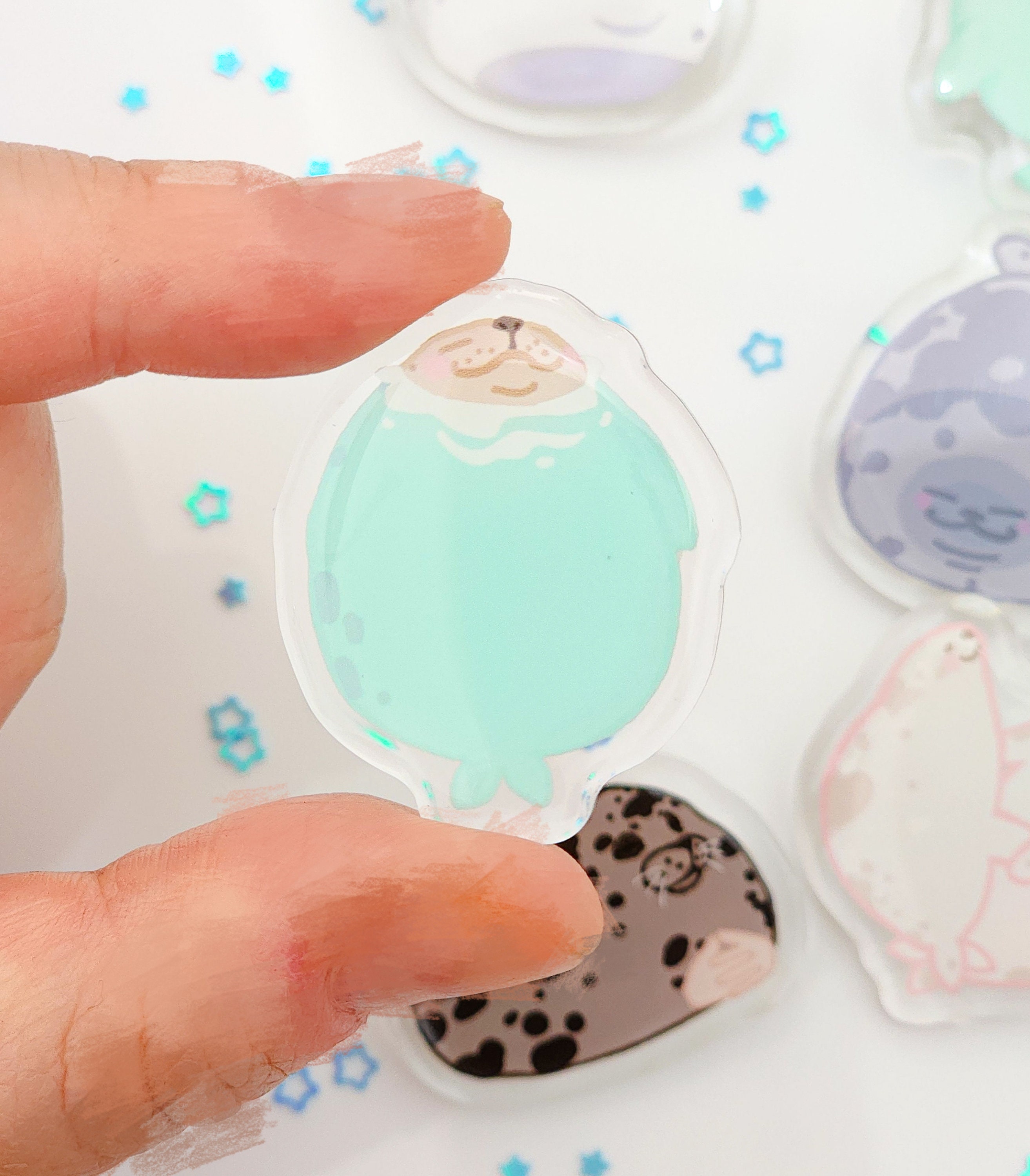 Mini Seal Pins - Etsy