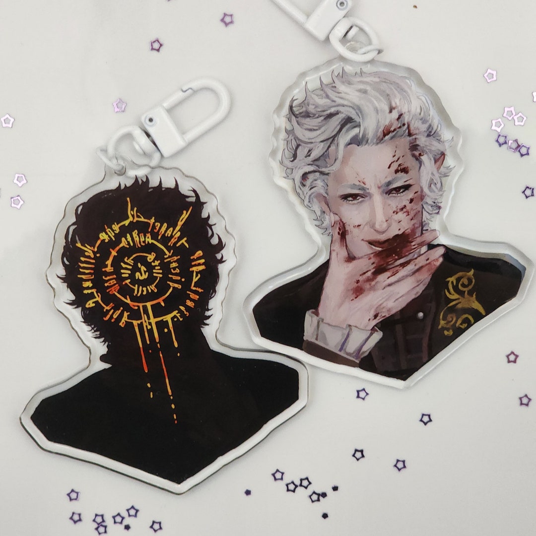 Baldurs Gate3 Astarion Keychain - Etsy