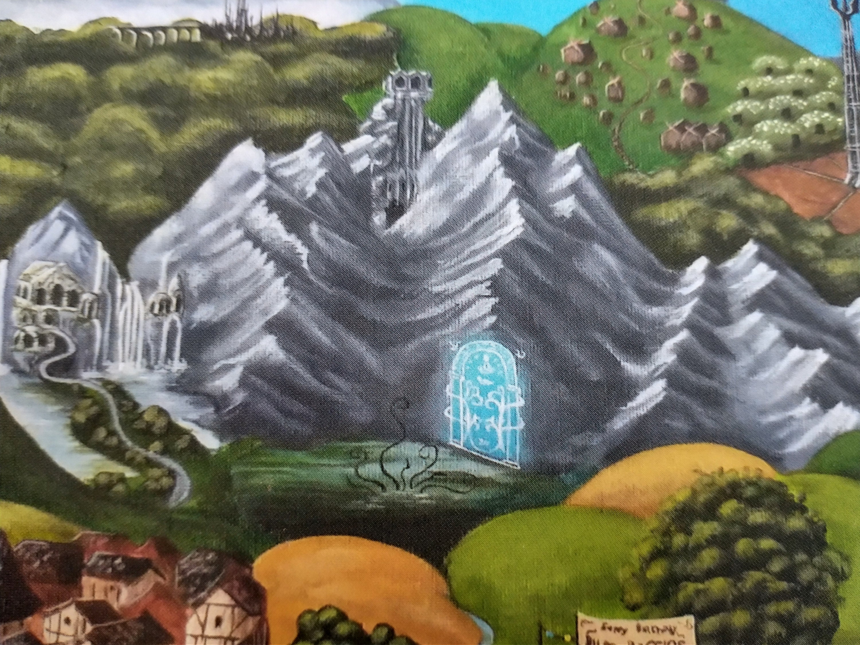 Lord of the Rings Print Middle Earth Map Lotr Hobbit Poster - Etsy