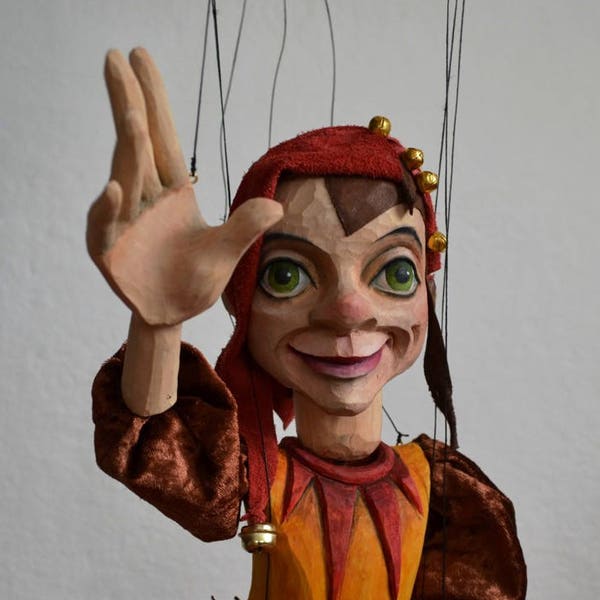 Carved Puppet - Etsy