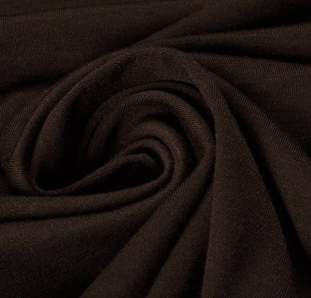 100% Wool Brown Material Fashion Upholstery Vintage Design Clothing ...