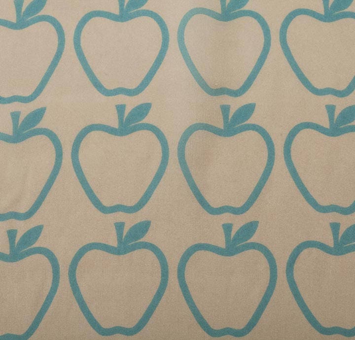 Apple Print Silk Fabric Fabric by the Meter Apparel Fabric | Etsy UK