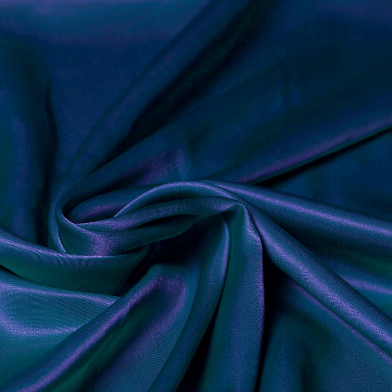 Blue Satin Fabric - Etsy