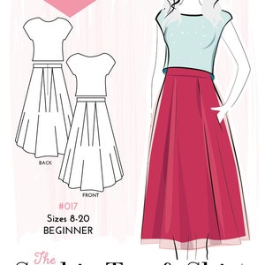 Simple dress pattern | Etsy