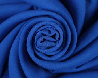 Blue Wool Fabric - Etsy