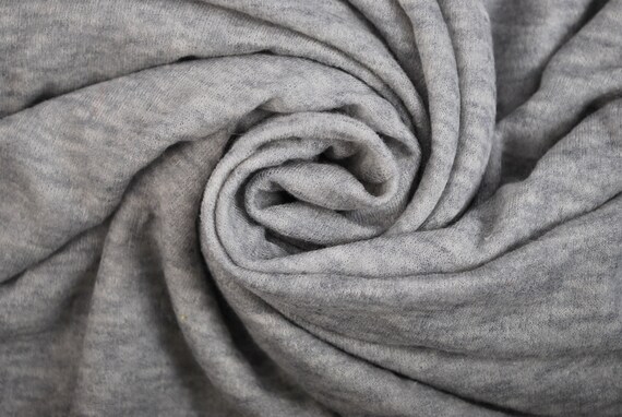 Wool Fabric Lining Fabric Grey Fabric Fashion Fabric Interior | Etsy