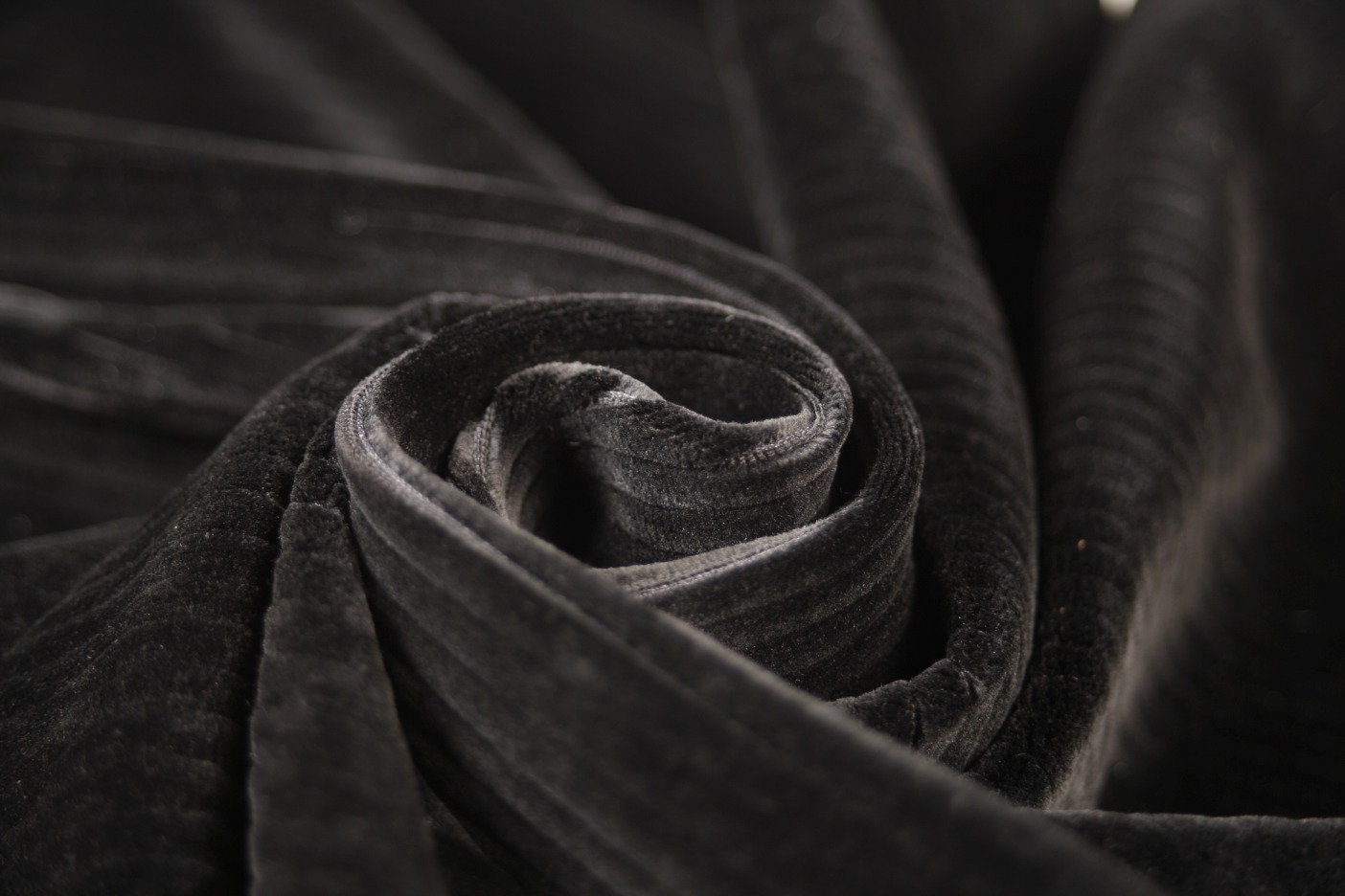 Stretch Velvet Black Stripe Fabric remnant-60cmx110cm Cut - Etsy UK