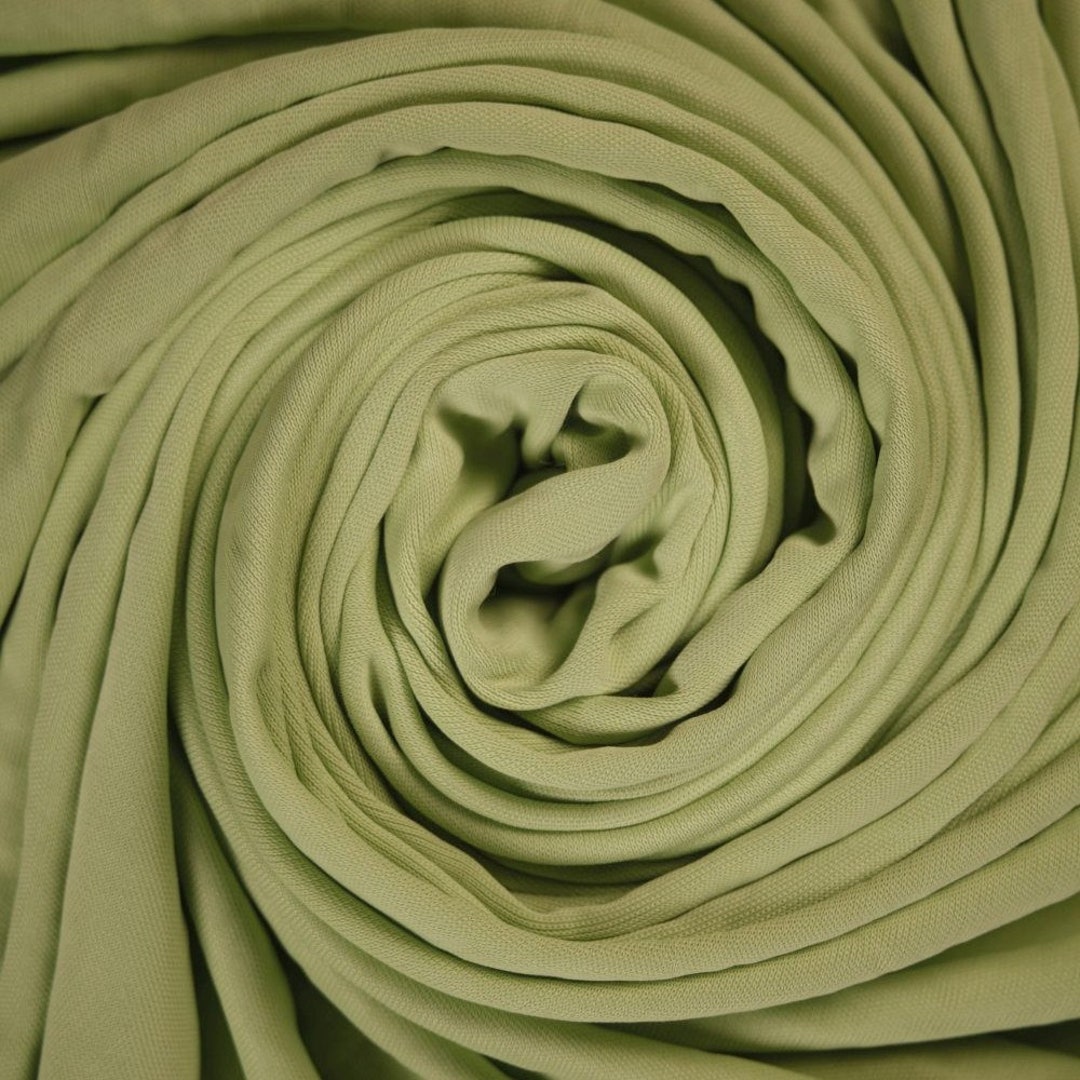 Polyamide Mint Green Fabric (remnant-155cmx80cm) Plain Fabric ...