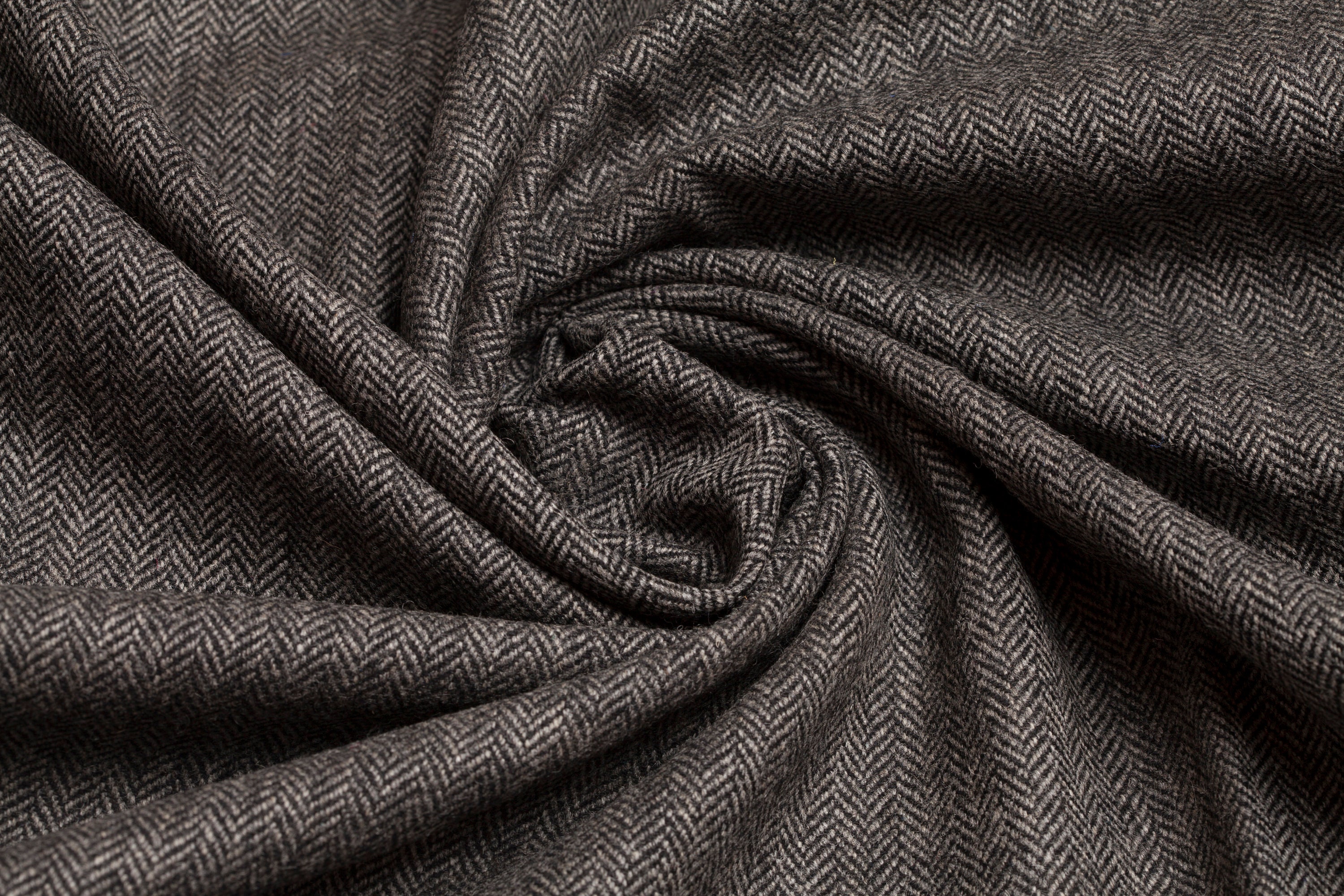 Wool Fabric Tweed Herringbone Fabric Upholstery Fabric Fabric - Etsy