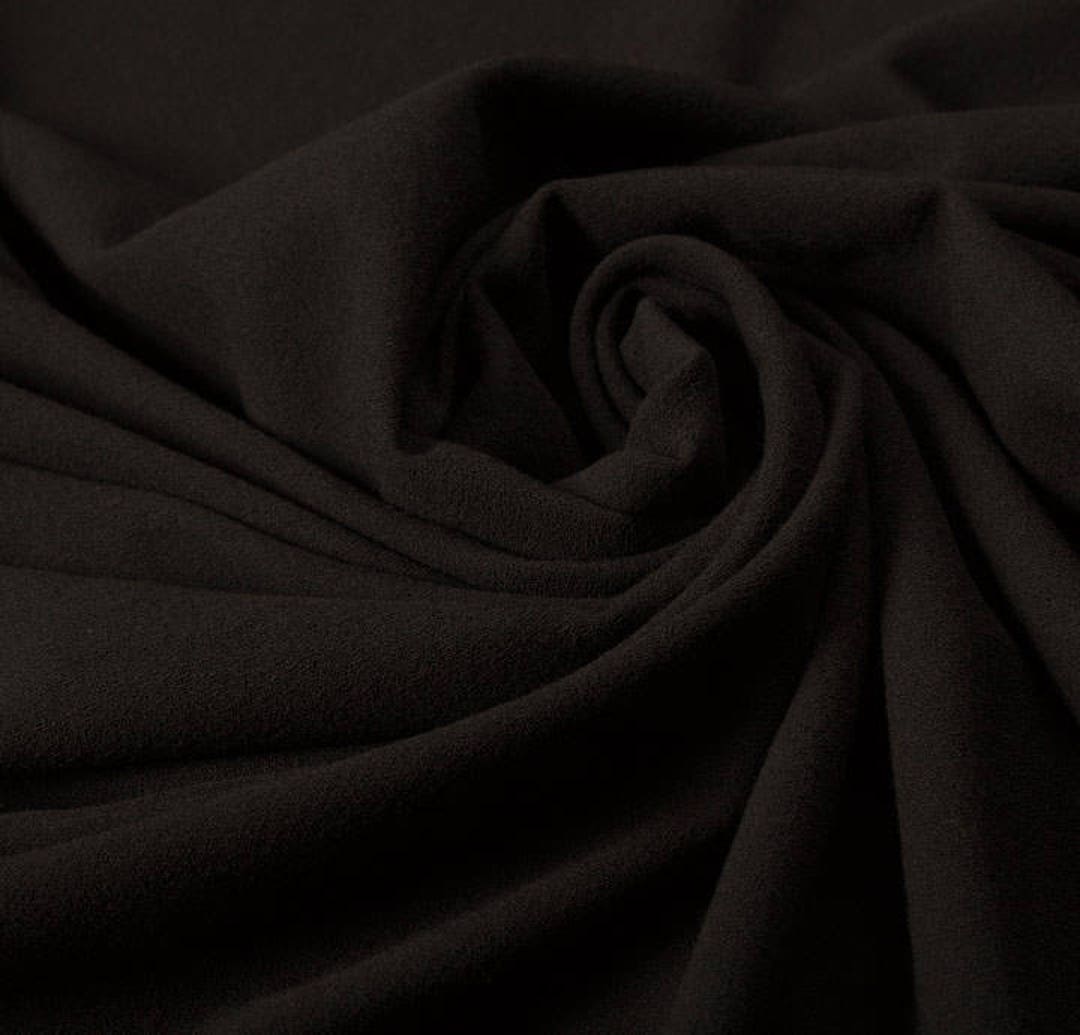 100% Wolle Schwarz Material Mode Polster Vintage Design Kleidung Winter ...