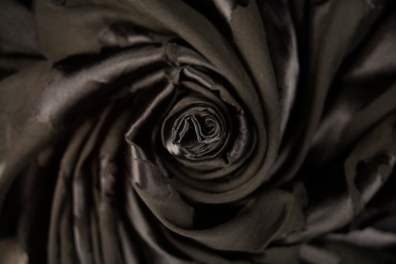 100% Polyester Black Lining Cutout Fabric Multiple Remnants | Etsy