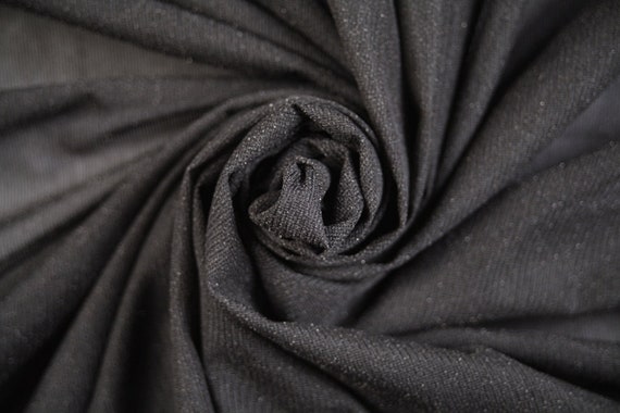 Black Fusing Lining Fabric Remnant-110cmx110cm Tailoring | Etsy