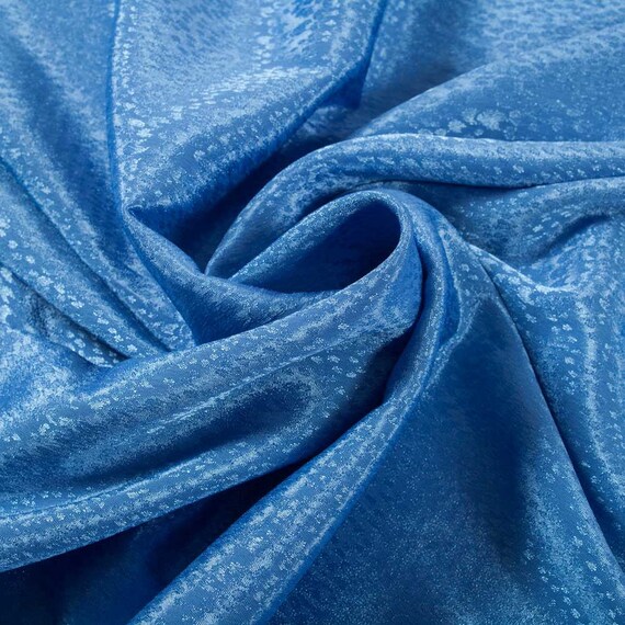 Polyamide Blue Texture Pattern Material Fashion Upholstery | Etsy
