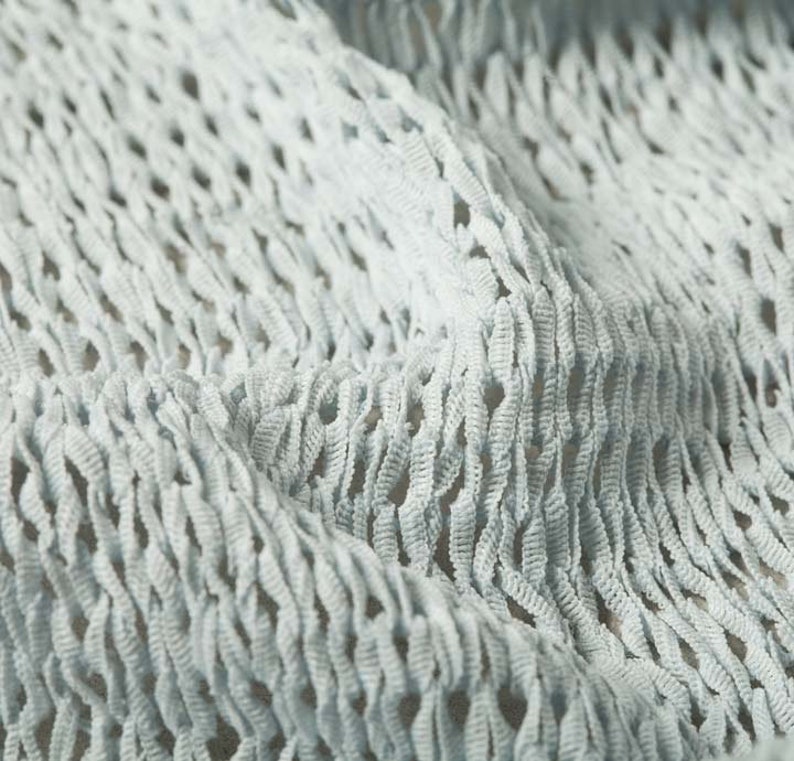 100% Polyamide Fabric Blue Fabric Net Style Fabric Light - Etsy