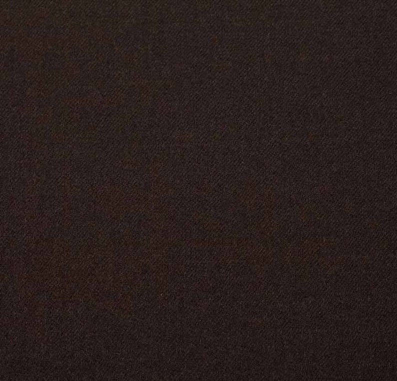 100% Wool Deep Dark Brown Fabric Quilting Fabric Fabric by the - Etsy