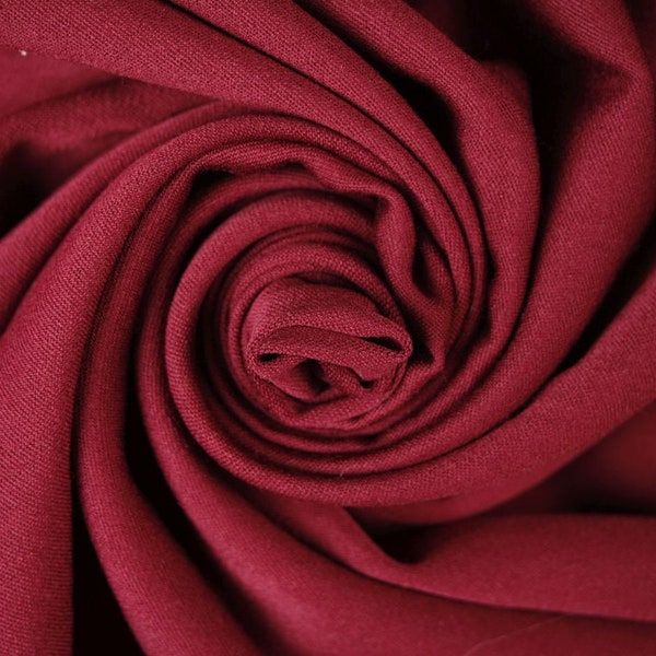 Dark Red Wool - Etsy