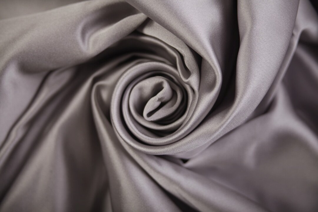 Cotton Fabric Silver Fabric Pattern (remnant-55cmx115cm) Fabric Cut off ...