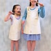 Janet Clare Little Artisan Apron Pattern - Child Sized Crossover Apron ...