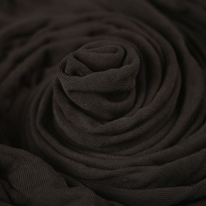 Elastane Spandex Lining Stretch Black Fabric (remnant-150cmx45cm ...