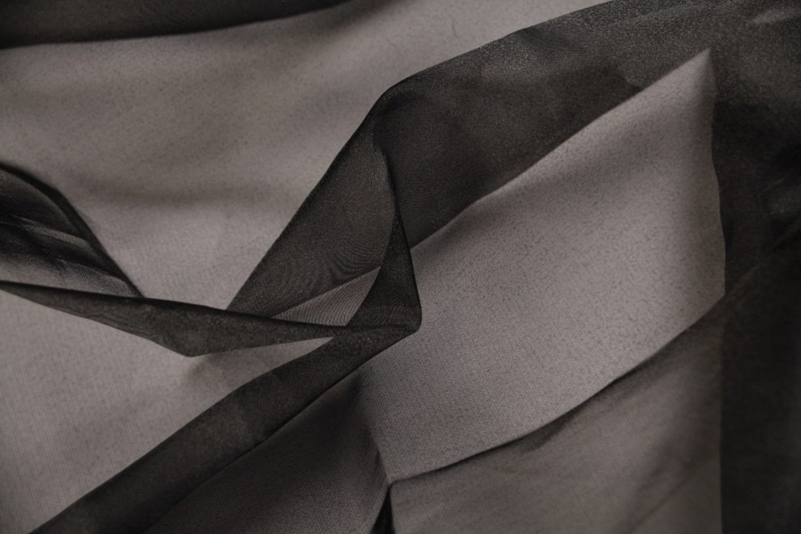 100% seda Organza tela negra remanente-110cmx140cm tela de - Etsy España