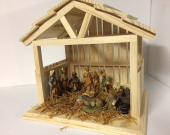 Nativity stable | Etsy