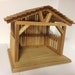 Oak Stable for Nativity Scene Handmade Stable Manger - Etsy