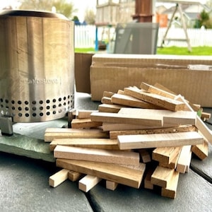 Mini Firewood "logs" --perfect for Solo Stove Mini or Similar Size - Etsy