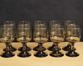 Vintage wine glasses | Etsy