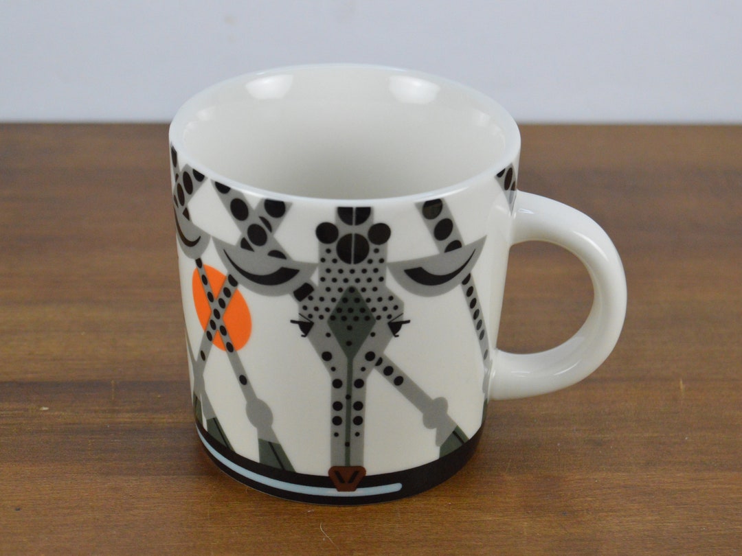 Fishs Eddy Charley Harper Todd Oldham 8 Oz Giraffe Mug, Small Mug ...